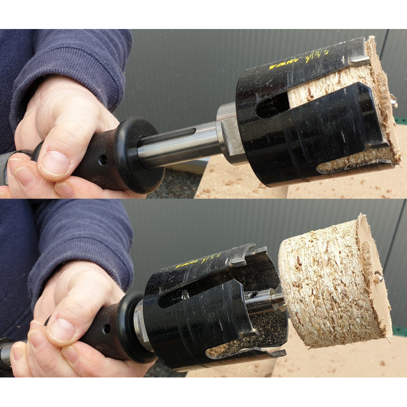 Famag Pumpshank® Schnellauswerferschaft inkl. Adapter und HSS Vorbohrer